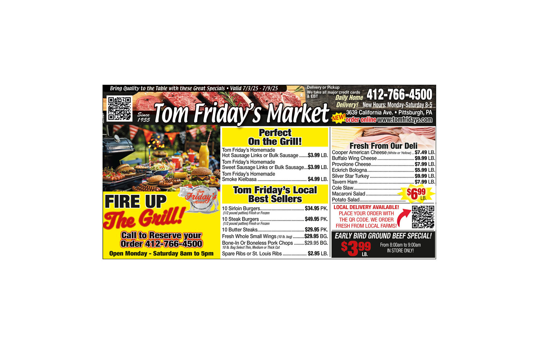 Tom Friday's Market